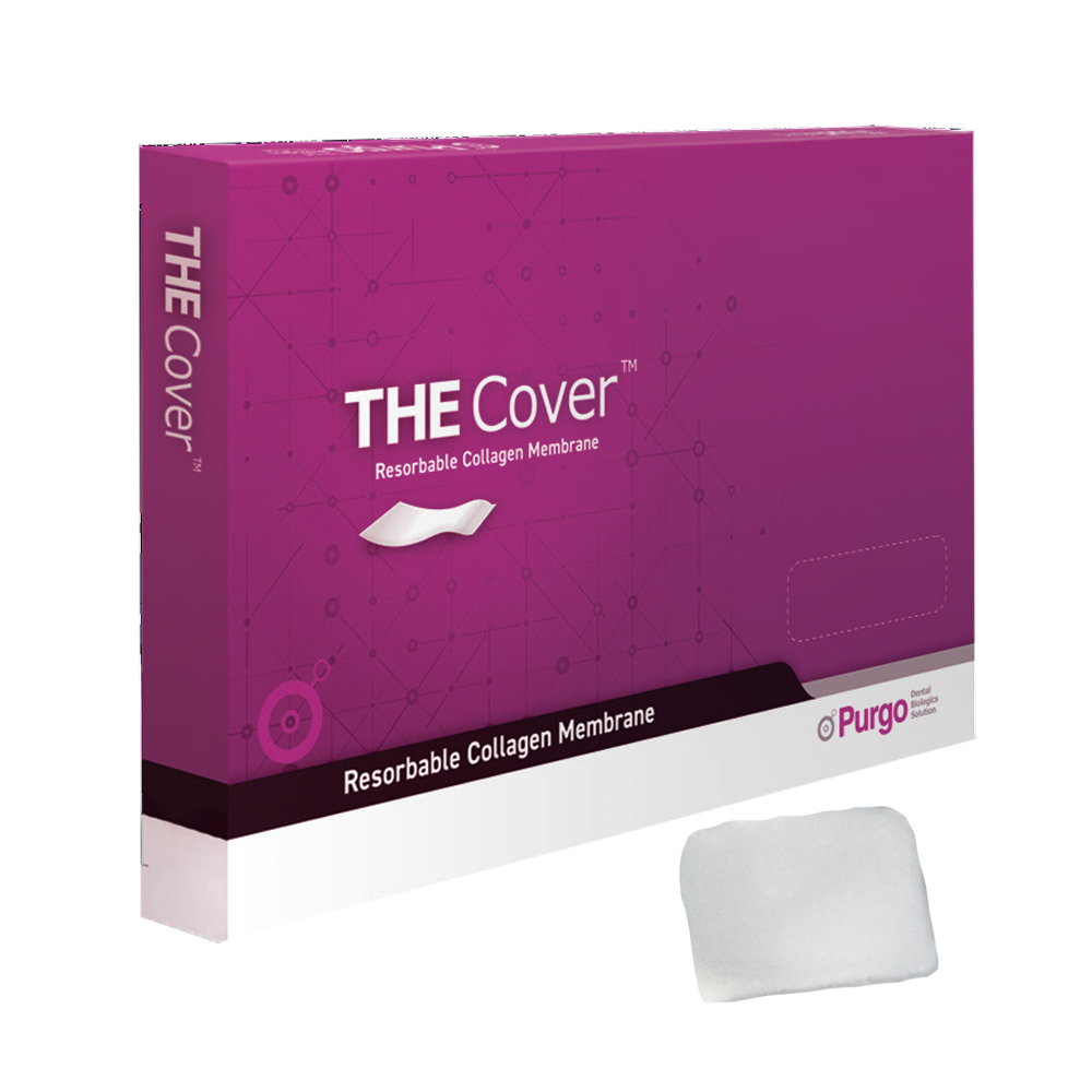 Membrana The Cover Flex 15x20 mm Colágeno Suíno - Purgo | Odonto Premium